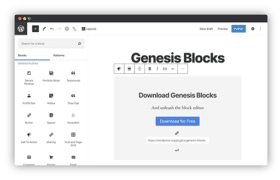 Genesis Blocks - StudioPress