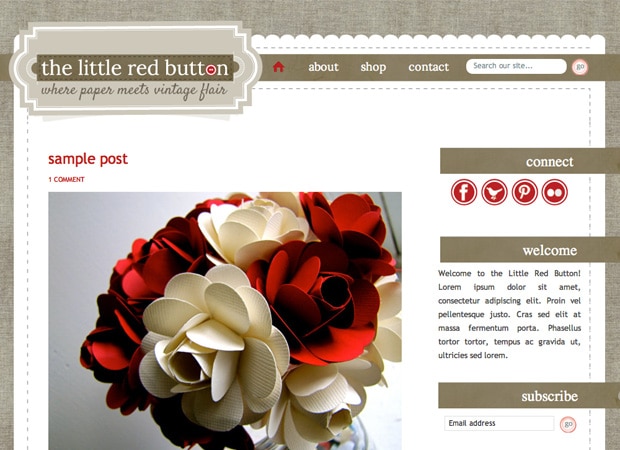 little-red-button - StudioPress